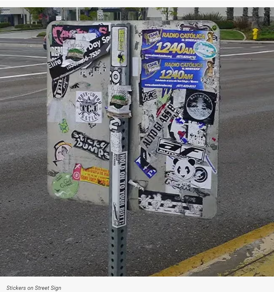 How to remove stickers from signs, utility boxes and smooth surfaces